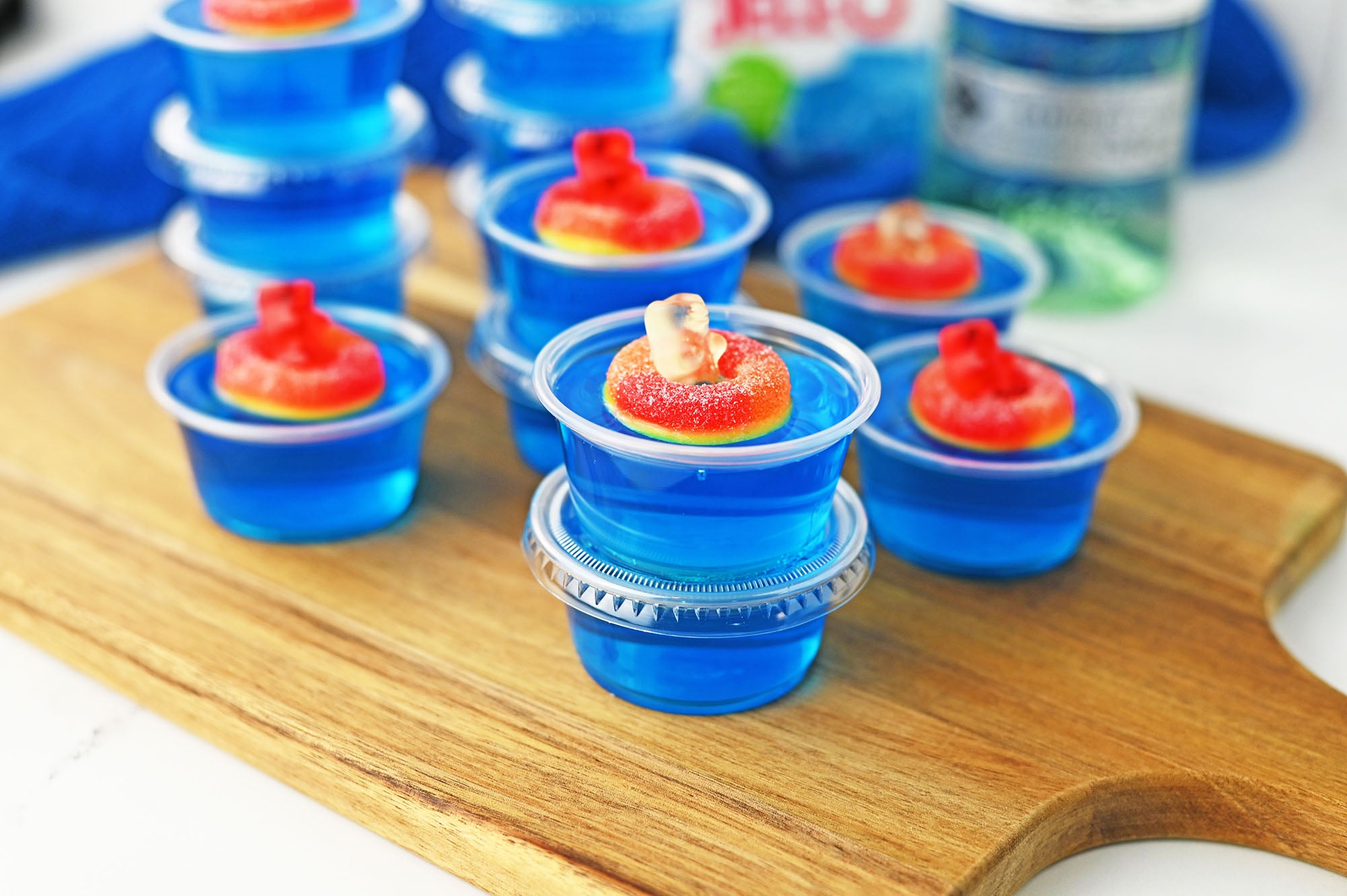 Pool Party Jello Shots - Planning Inspired