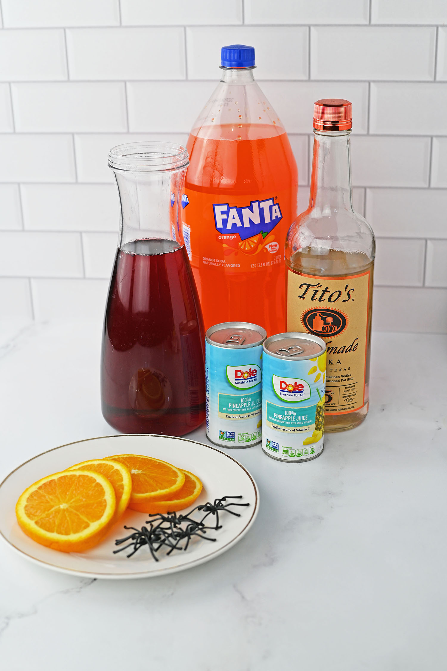 Red Halloween Punch with Vodka - Planning Inspired
