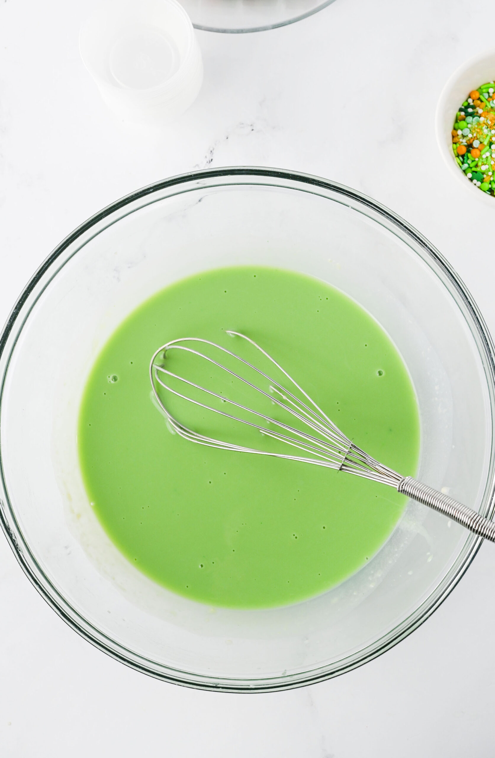 St. Patrick's Day Pudding Shots - Planning Inspired